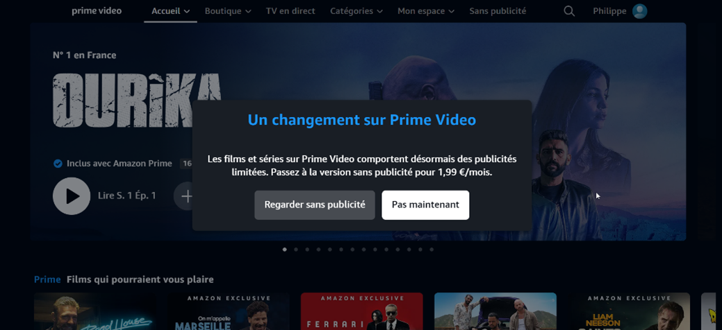 Publicité dans Prime Vidéo : vingt marques au moins… et jusqu’à 44 ...